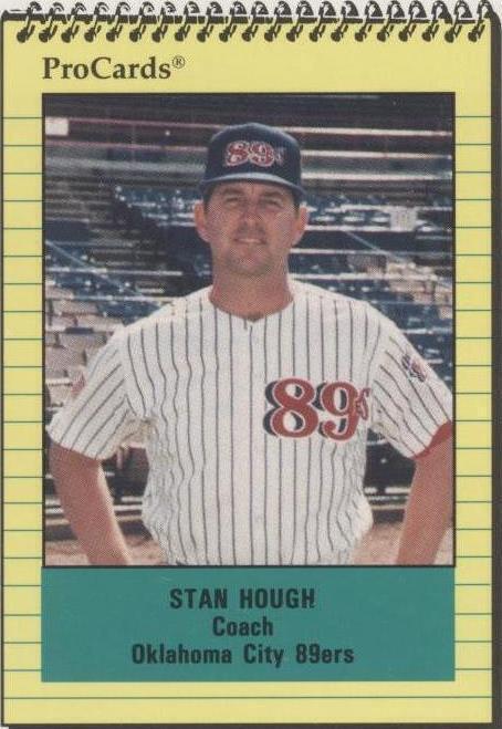 1991 ProCards Minor League - Stan Hough #195 (RC) for sale online | eBay