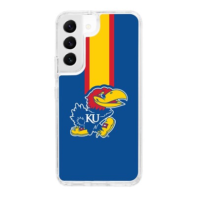 Kansas Jayhawks HD Phone Case Compatible with Samsung Galaxy (Stripe ...