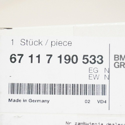 NEW BMW X6 E72 FUEL FILLER FLAP ACTUATOR 67117190533 7190533 OEM NO ...