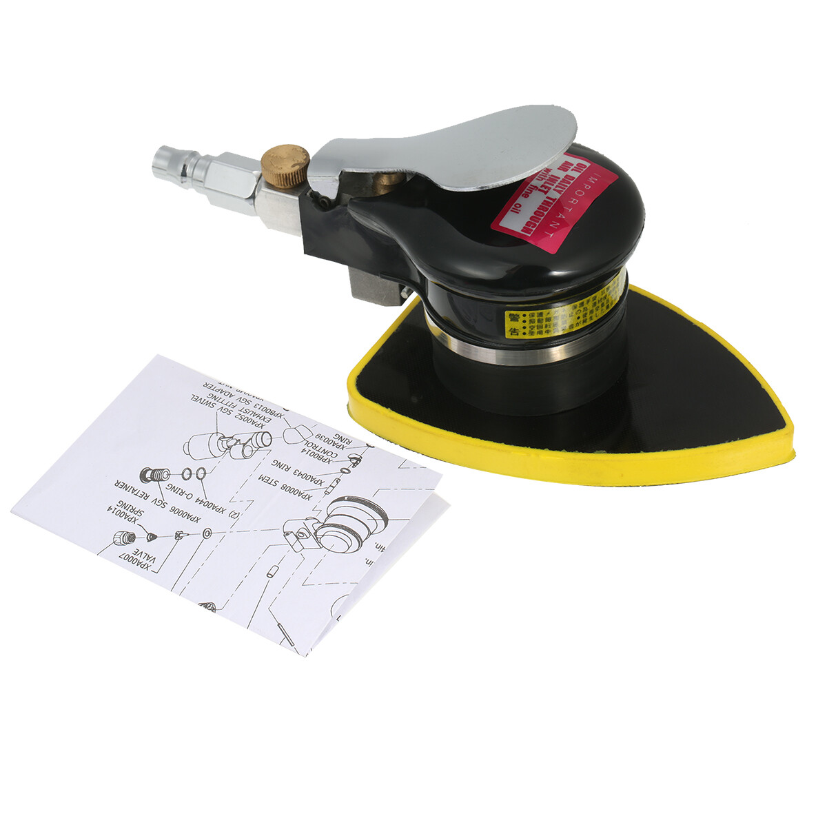Pneumatic Random Orbit Sander Sander Polisher Small Triangular S5Q9 | eBay
