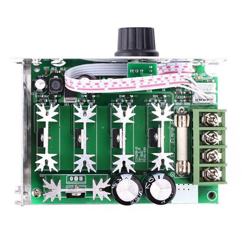 DC Motor Speed Regulator 12V 50V 30A For PWM Module for Precise Speed ...