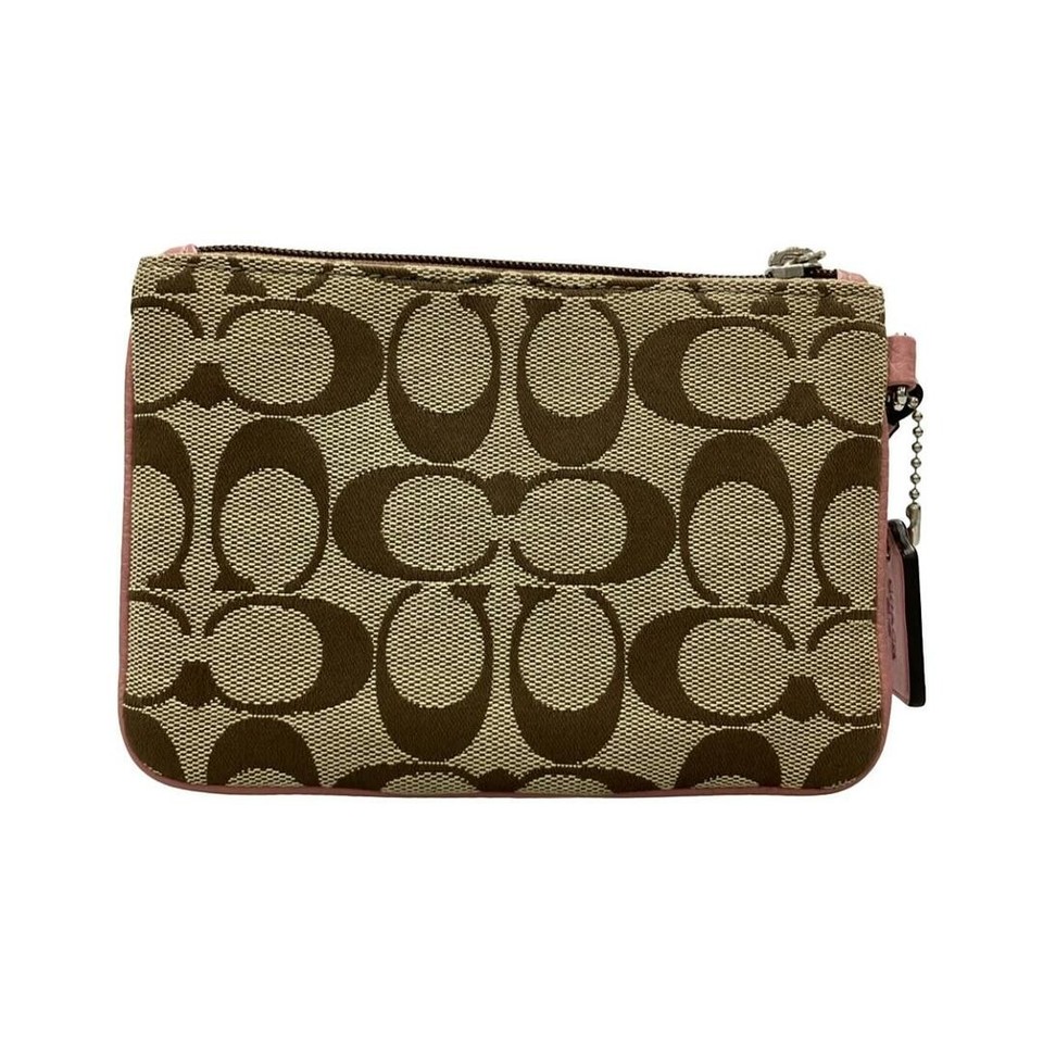 Coach Pouch Signature Ladies' Damage Details Face Some stains on back ...