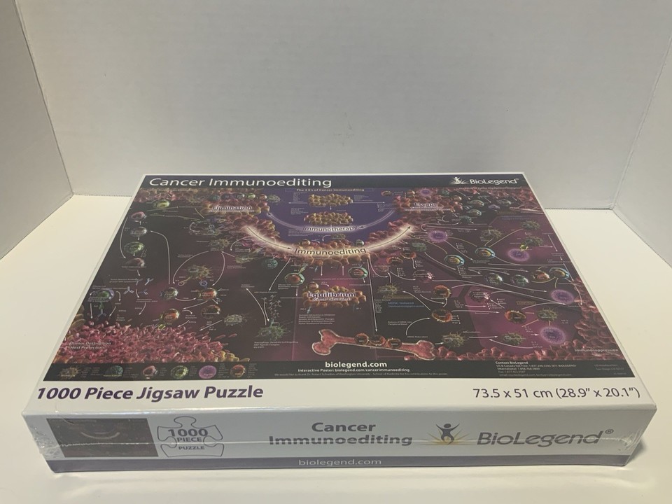 Biolegend Cancer Immunoediting 1000 Piece Jigsaw Puzzle NEW SEALED | eBay