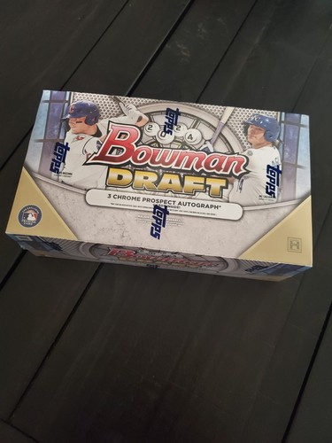 2024 Bowman Draft Baseball Hobby Box Factory Sealed - 3 Autos | eBay