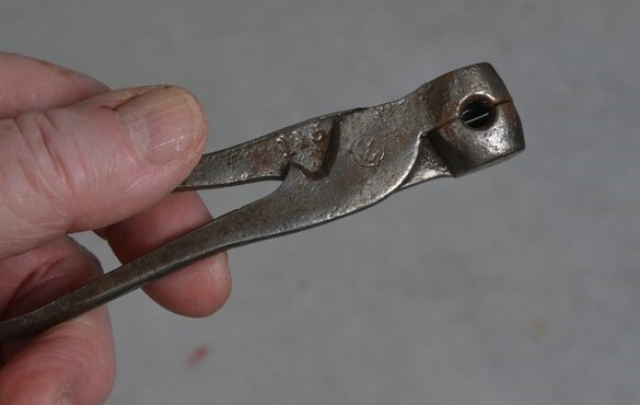 antique bullet mold cutter musket ball forged blacksmith Civil War Era ...