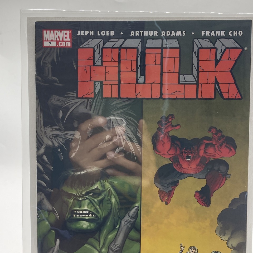 Marvel Comics HULK #7 RED HULK JEFF LOEB ED MCGUINNESS December 2008 | eBay