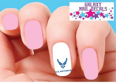 Waterslide Nail Decals - Set of 20 USAF United States Air Force | eBay