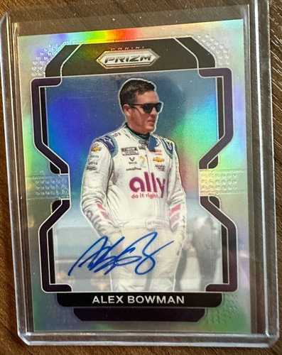 2022 Panini Prizm Silver Alex Bowman #25 Signature | eBay