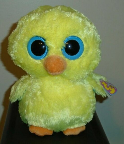 Retired Ty 2010 Easter Goldie Chick Beanie Boo Boos Buddy Buddies 10 ...