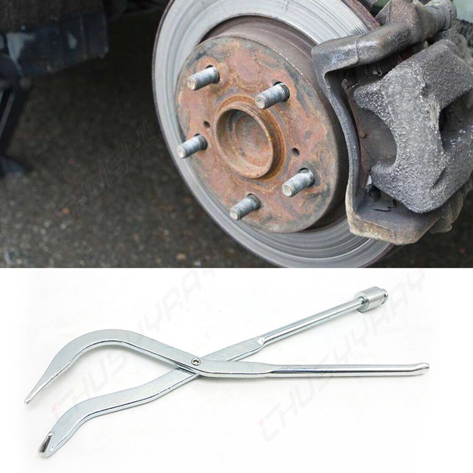Brake spring caliper removal / installation Brake drum spring caliper ...