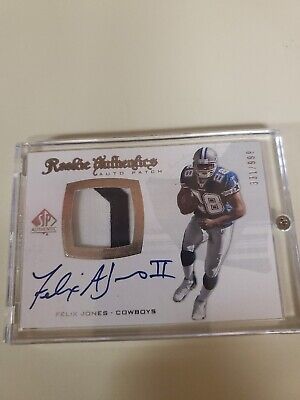 Sp Authentic Felix Jones Autographed Football Card. 2008 331 / 999 | eBay