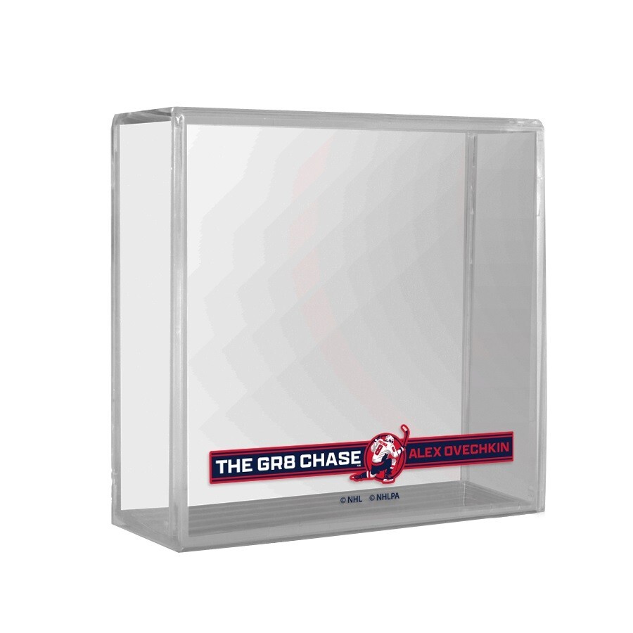 THE GR8 CHASE - Alex Ovechkin #8 Washington Capitals Hockey Puck w/case ...
