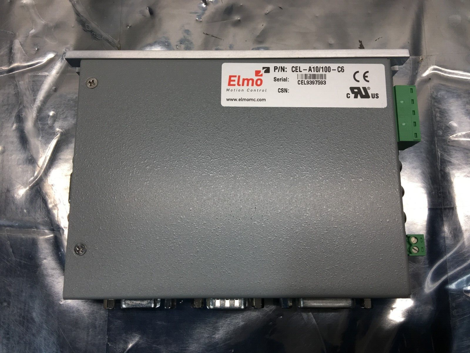 ELMO CEL-A10/100-C6 MOTION CONTROL, SERVO MOTOR, 104876 | eBay