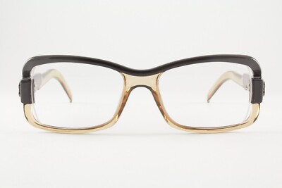 Authentic Balenciaga BAL 0062 G0B 50mm Translucent Brown Gray Smoke ...