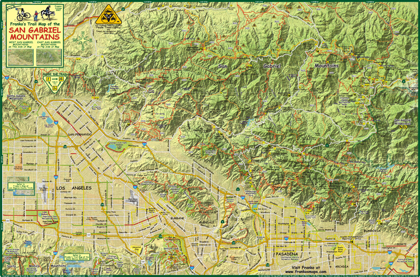 San Gabriel Map
