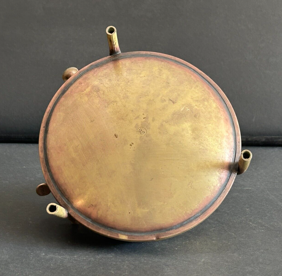 OLD VINTAGE PRIMUS NO 100 PATENT NO 48624 BRASS KEROSENE CAMP STOVE ...