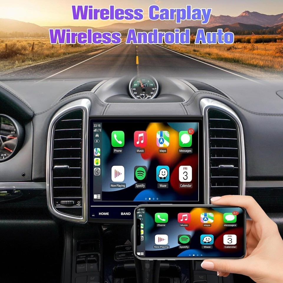 8.4" For Porsche Cayenne Android Touch Screen Car Radio Stereo Carplay ...