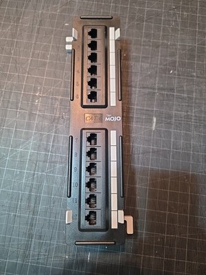 Tec Mojo PANEL VERT CAT 6 12-PORT Patch Panel | eBay