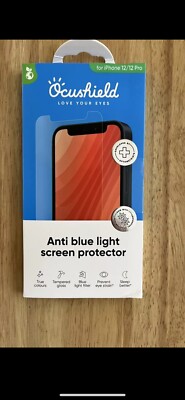 Ocushield Anti Blue Light Tempered Glass Screen iPhone 12 Regular | Pro ...