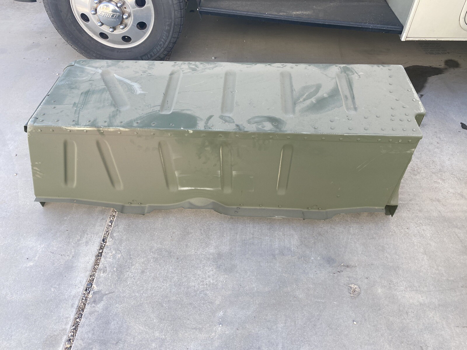 NOS M998 HMMWV M1165 M1152 M1123 RIGHT REAR FENDER 12339707-1 OD GREEN ...