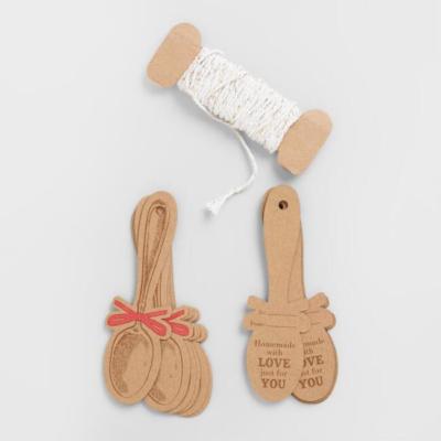 KRAFT SPOON TAGS - 12PCS | eBay Australia