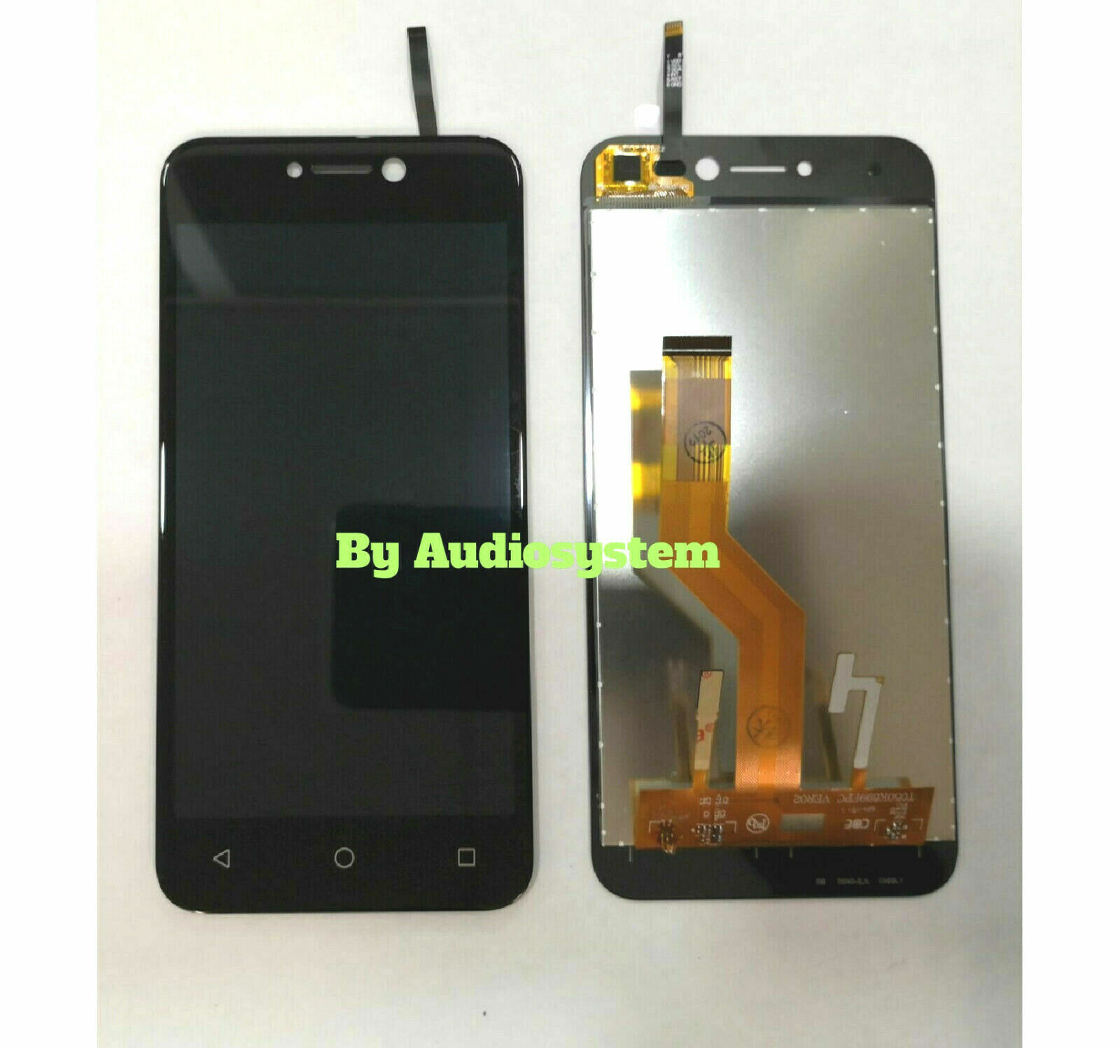 DISPLAY LCD+ TOUCH SCREEN WIKO per Y50 VETRO SCHERMO NERO WIKO Y50 W ...