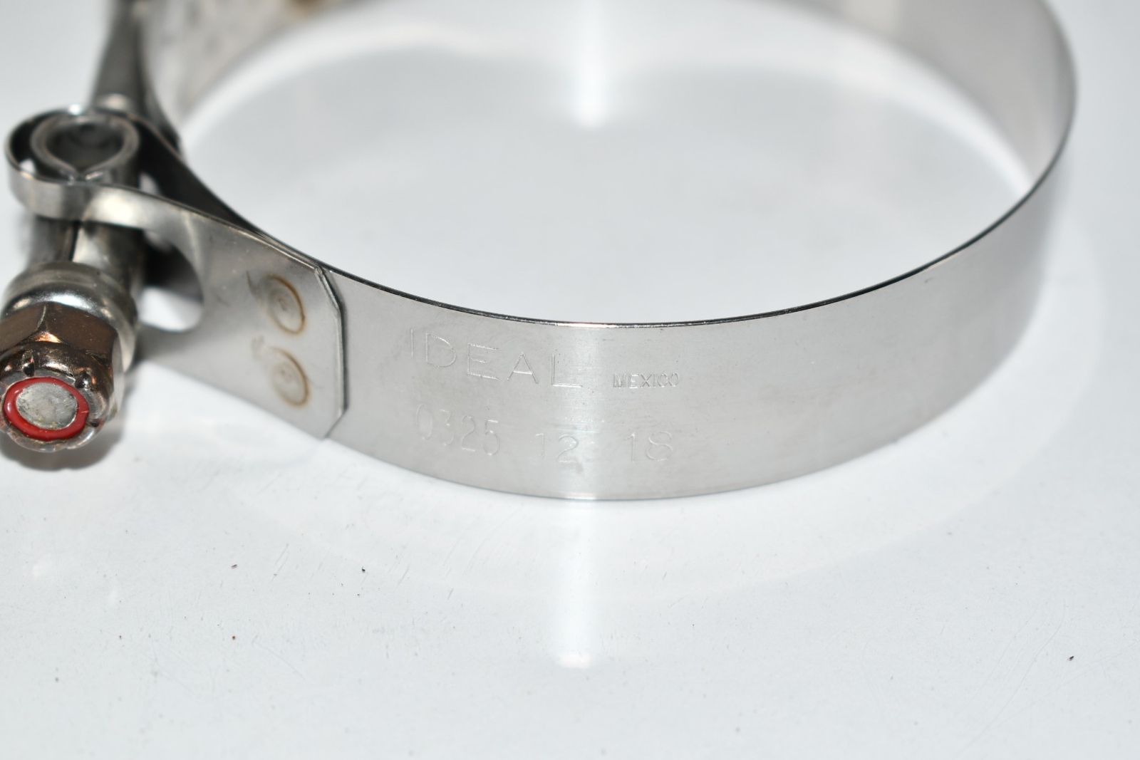 Ideal 0325 3.25-3.56'' Stainless Steel T-Bolt Band Clamp for sale ...