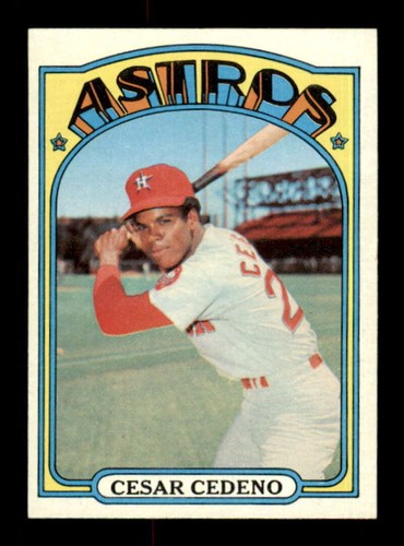 1972 Topps #65 Cesar Cedeno EX/EX+ Astros 561004 | eBay