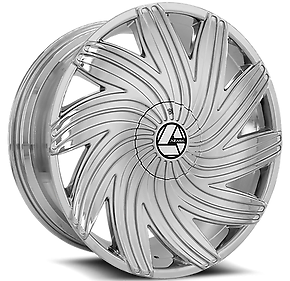 AZARA AZA 501 Rim 22X8.5 5X112/5X114.3 Offset 38 Chrome (Quantity of 4 ...