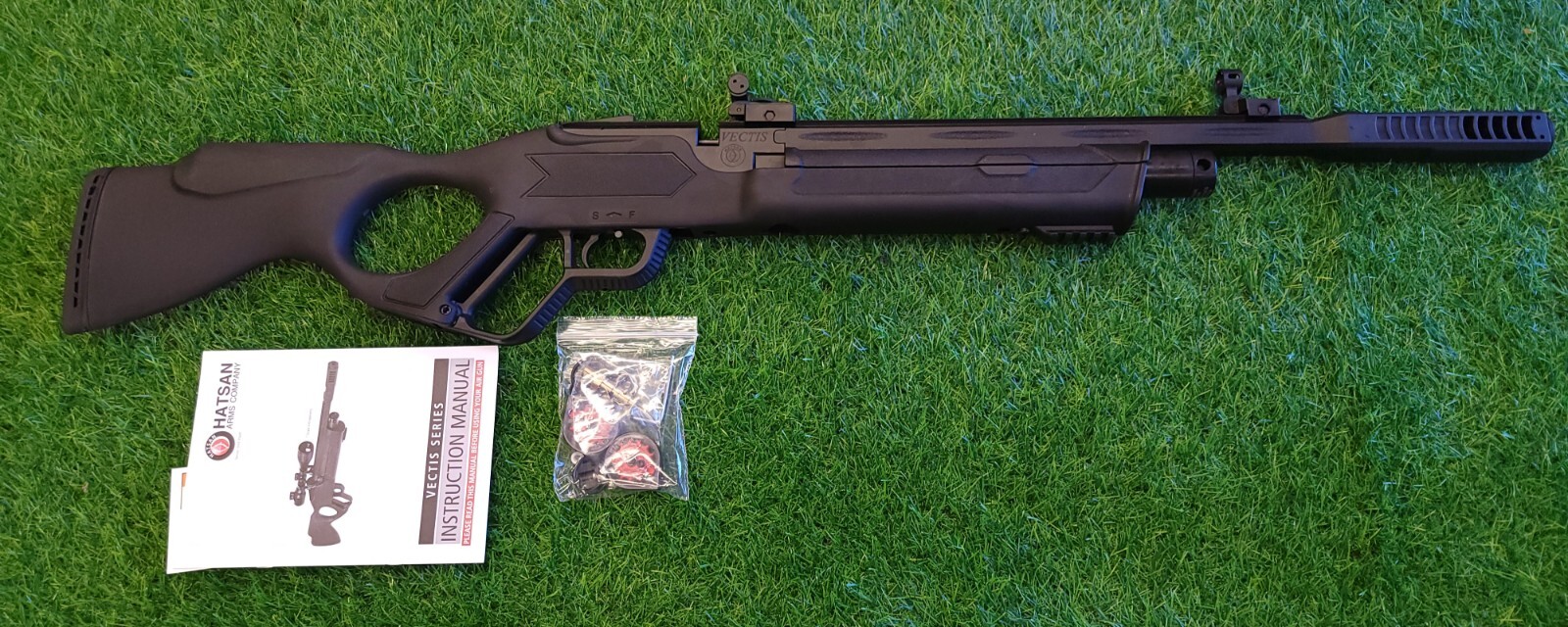 Hatsan Vectis .22 PCP Lever Action Repeater Air Rifle, Synth Stock ...