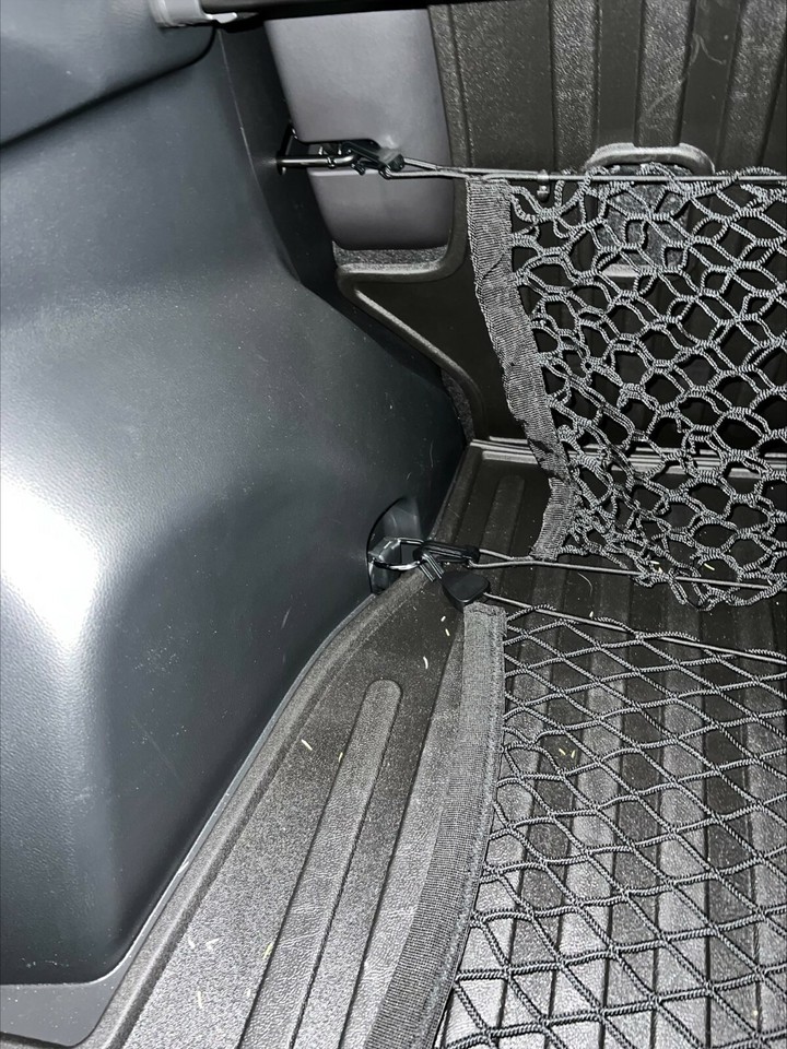 Rear Trunk Floor + Envelope Style Cargo Nets for Toyota RAV4 RAV 4 2019 ...