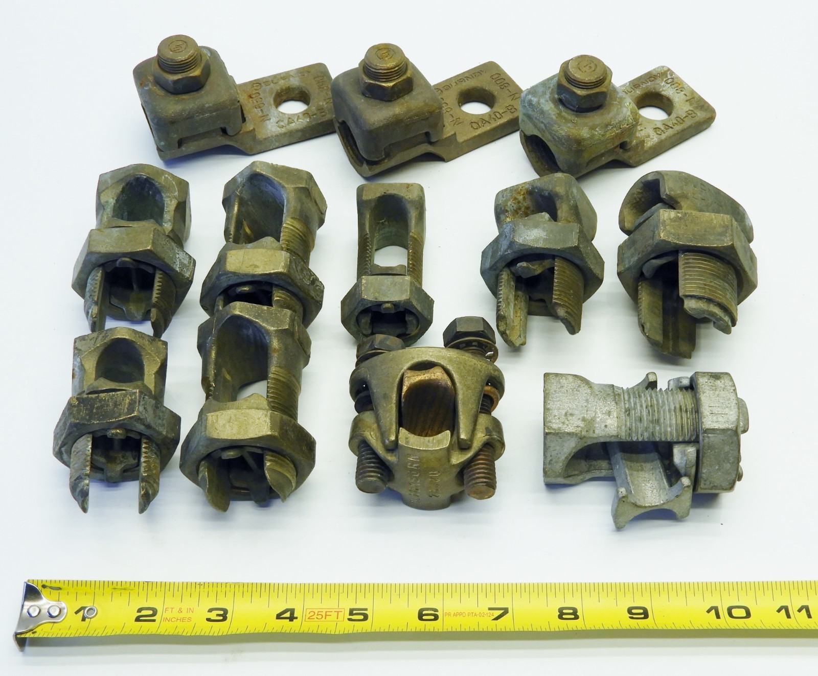 *Lot of 12 pcs* Electrical Split Bolt Connectors & Grounding Lugs ...