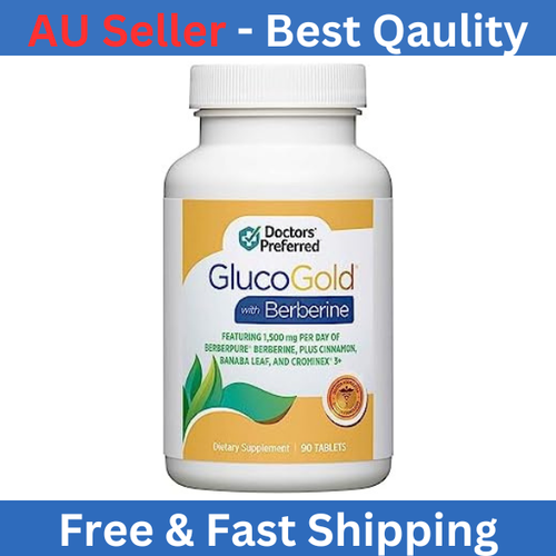 GlucoGold with 1500 mg per Day of BerberPure Berberine, Concentrated ...
