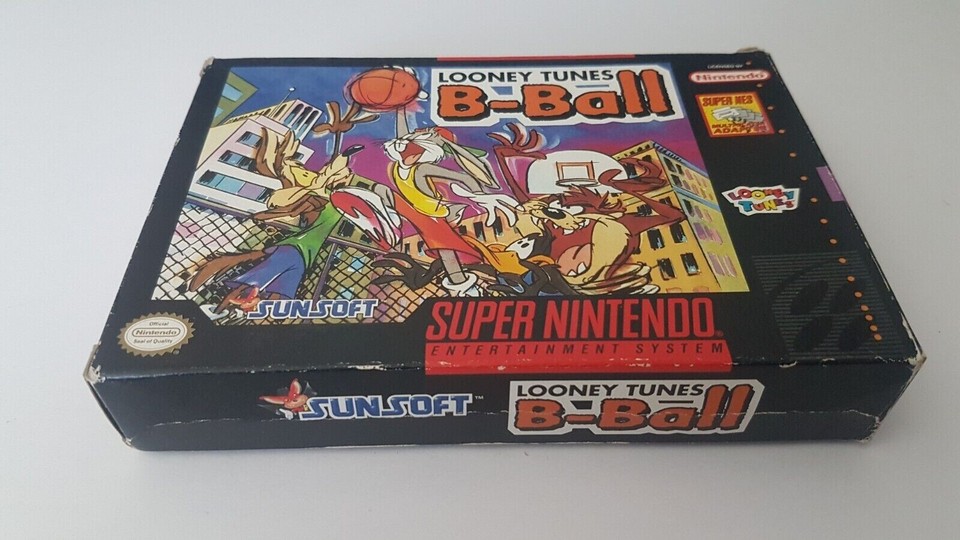 Looney Tunes B-Ball [SNES] [Super Nintendo] [1995] [Complete ...