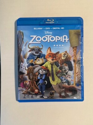 Zootopia Blu Ray, DVD USED. Disney | eBay