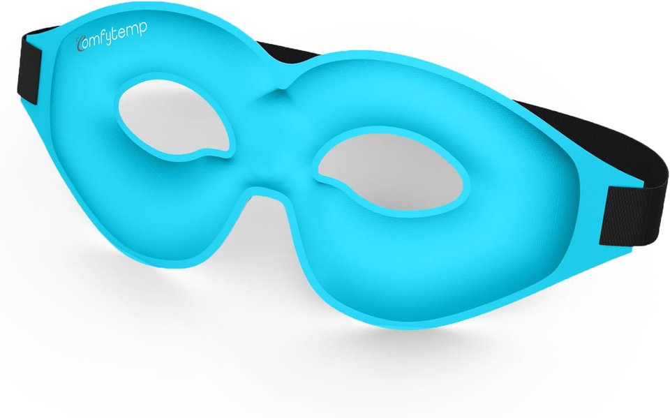 Cold Gel Eye Mask, Cooling Eye Ice Pack for Puffiness, Reusable Cold ...
