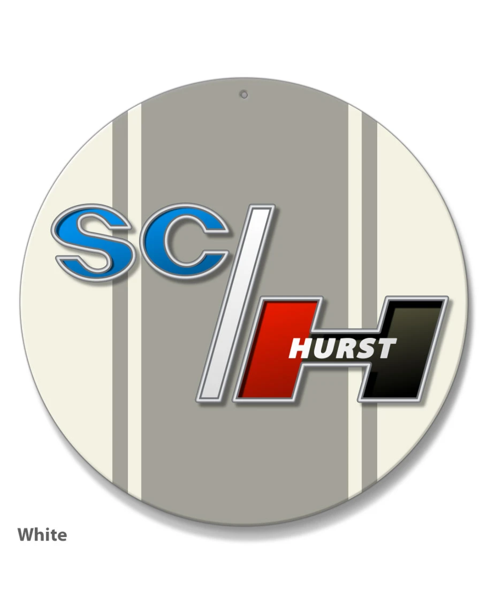 1969 AMC Hurst S/C Rambler Emblem Novelty Round Aluminum Sign - 14 ...