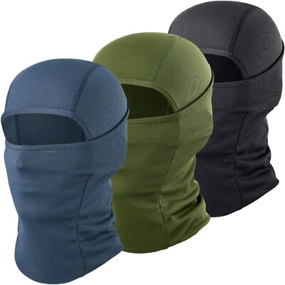 Tactical Balaclava Shooting Mask Military Training Full Face Mask/Neck ...