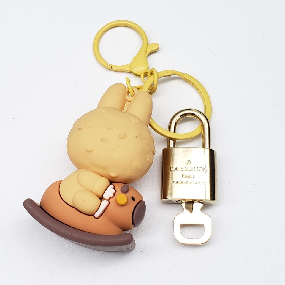 Authentic Louis Vuitton Lock & Key with Labubu Keychain, Keycharm | eBay