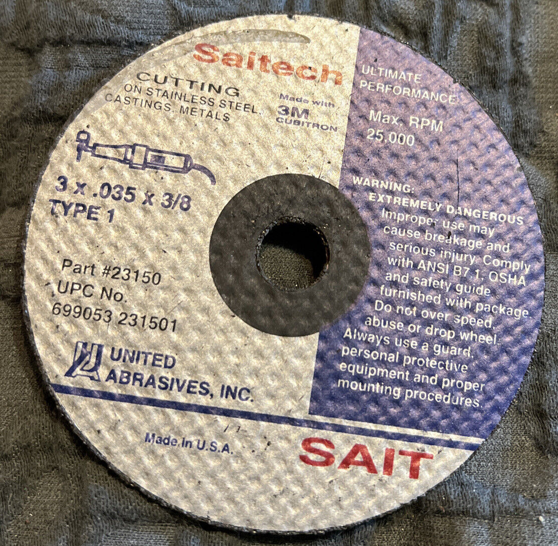 Lot Of 2: United Abrasives-Sait 23150 Sait 23150 Saitech Ultimate Performance | eBay