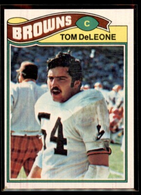 1977 Topps Tom DeLeone Cleveland Browns #283 | eBay