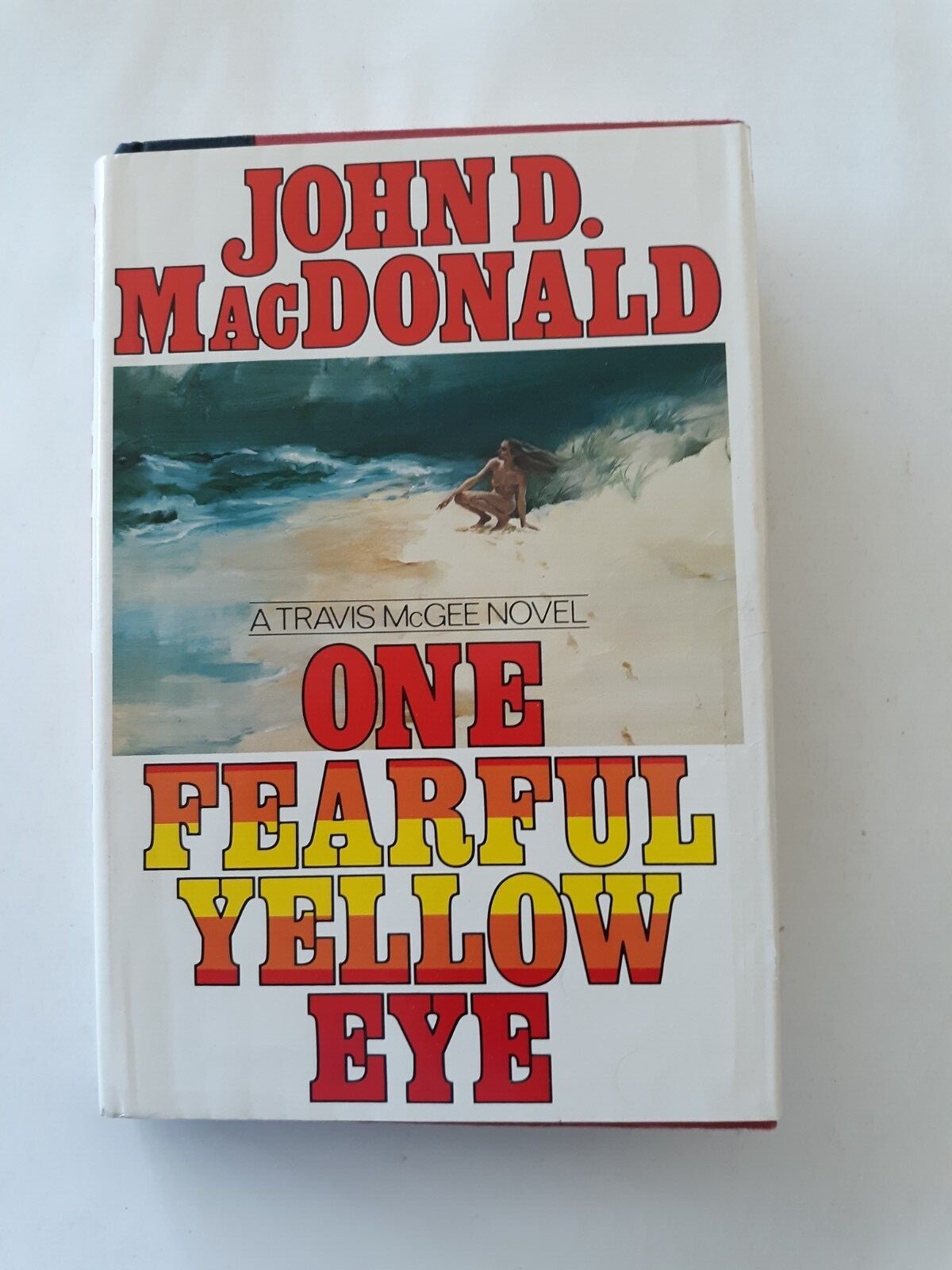 One Fearful Yellow Eye by John MacDonald 1st Hardcover Edition | eBay