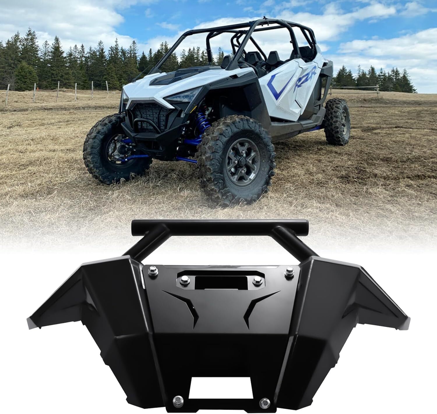 Front Bumpers for 2022 2023 Polaris RZR Pro R/4 Turbo R/4 Replace ...