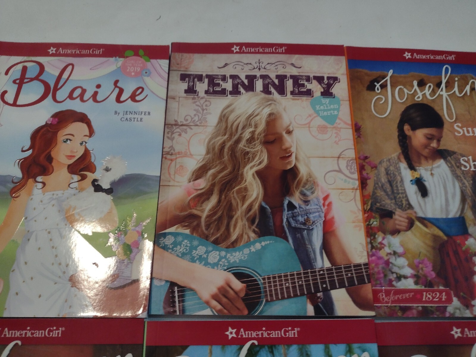 Lot of 10 American Girl Beforever Mystery Books Julie Josefina Rebecca ...