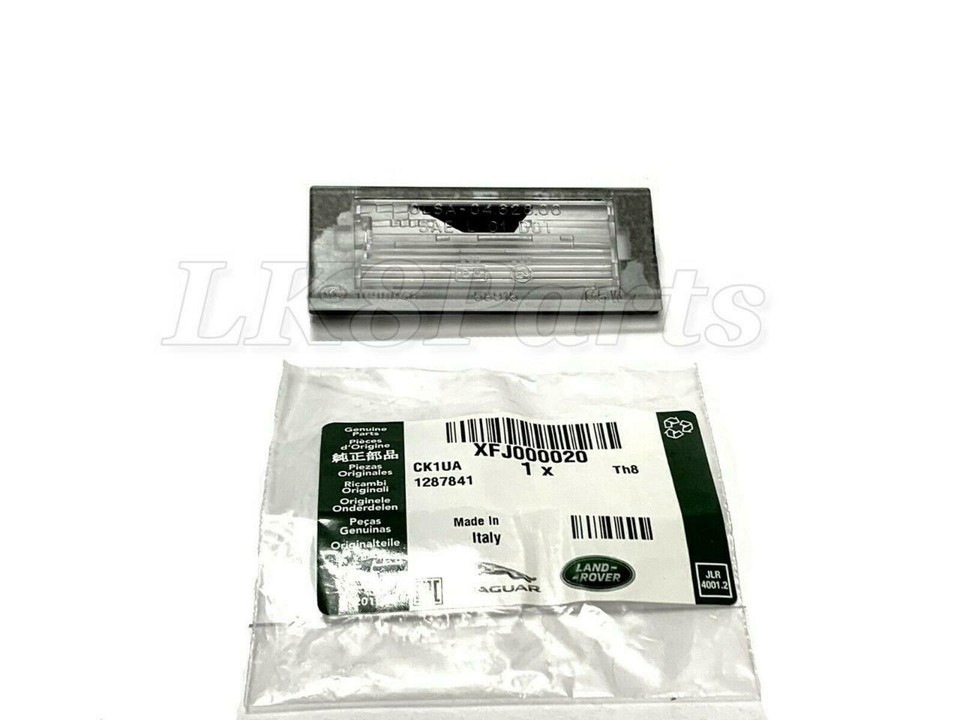 Range Rover 03-12 Rear License Plate Lamp Light Clear Lens Cover New ...