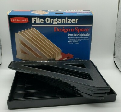 Rubbermaid Plastic Slot Letter Sorter Mail File Organizer Vintage NIB ...