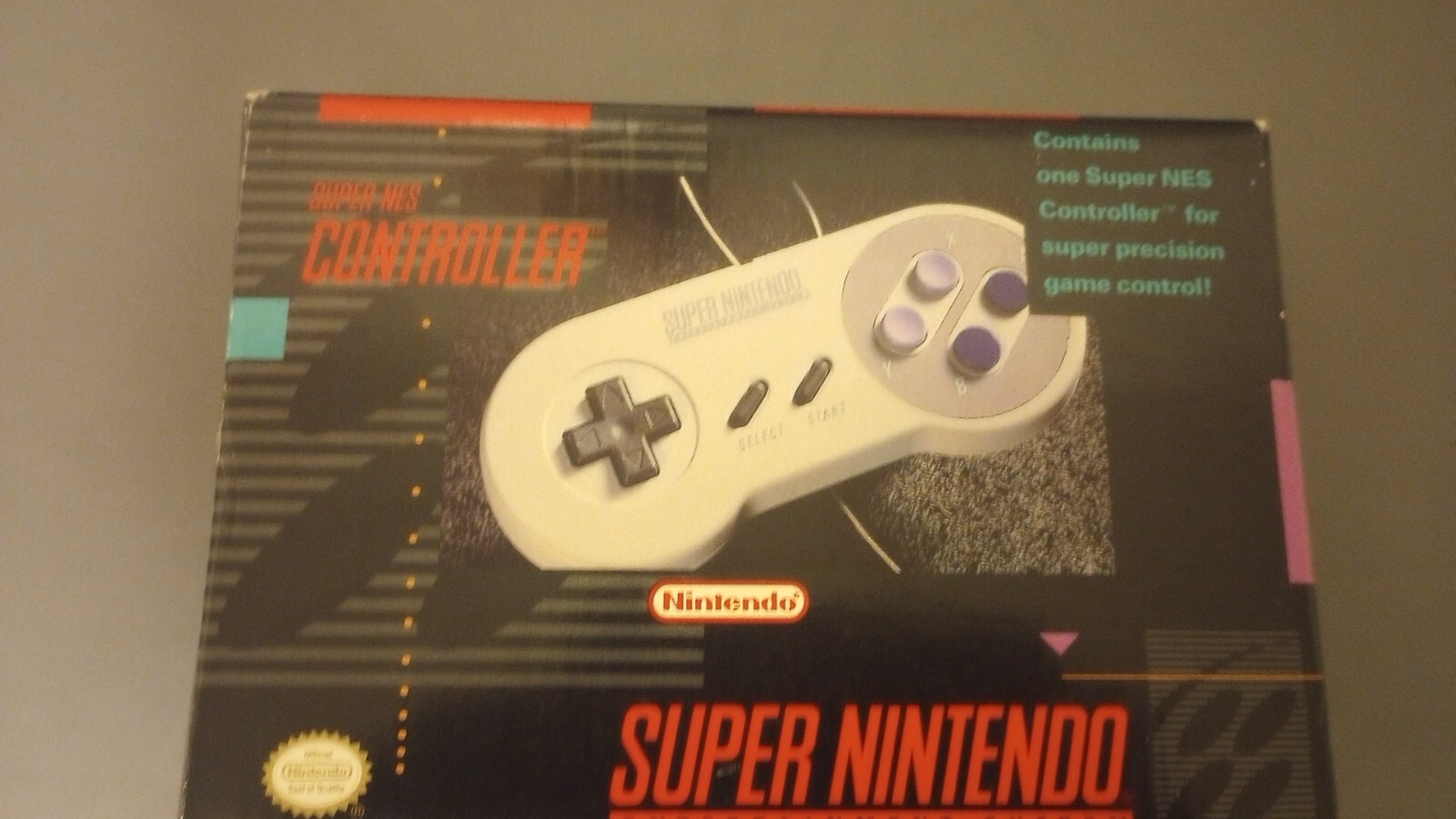 Nintendo SNSP-005 SNES Original Controller - Gray for sale online | eBay