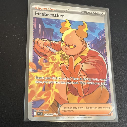 Pokemon TCG - Firebreather - 119/094 - ME02: Phantasmal Flames (PFL) | eBay