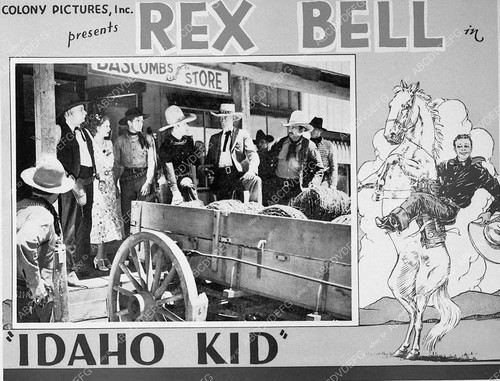 6114-017 Rex Bell Marion Shilling western film Idaho Kid 6114-17 6114 ...