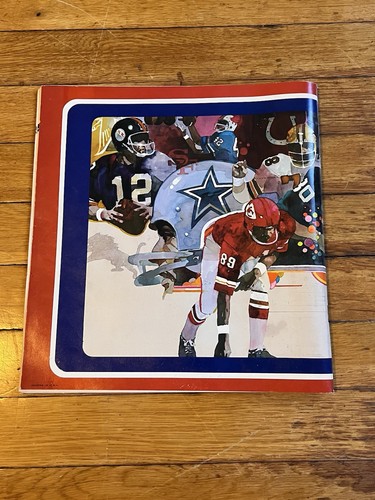 Sunoco NFL Action ‘72 56 Page Stamp Album Unused ~200 Football Stickers ...